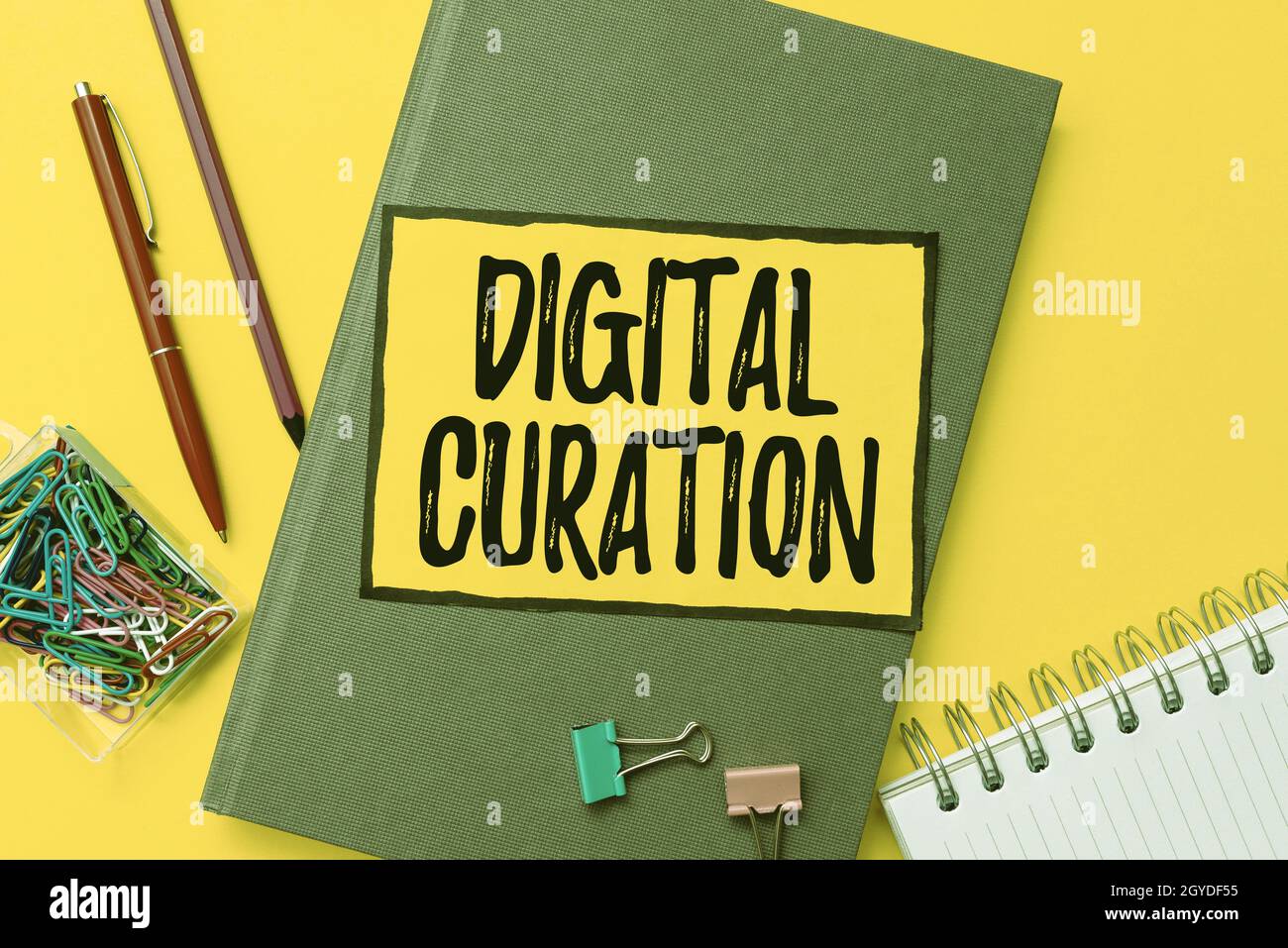 Conceptual display Digital Curation, Business showcase maintenance ...