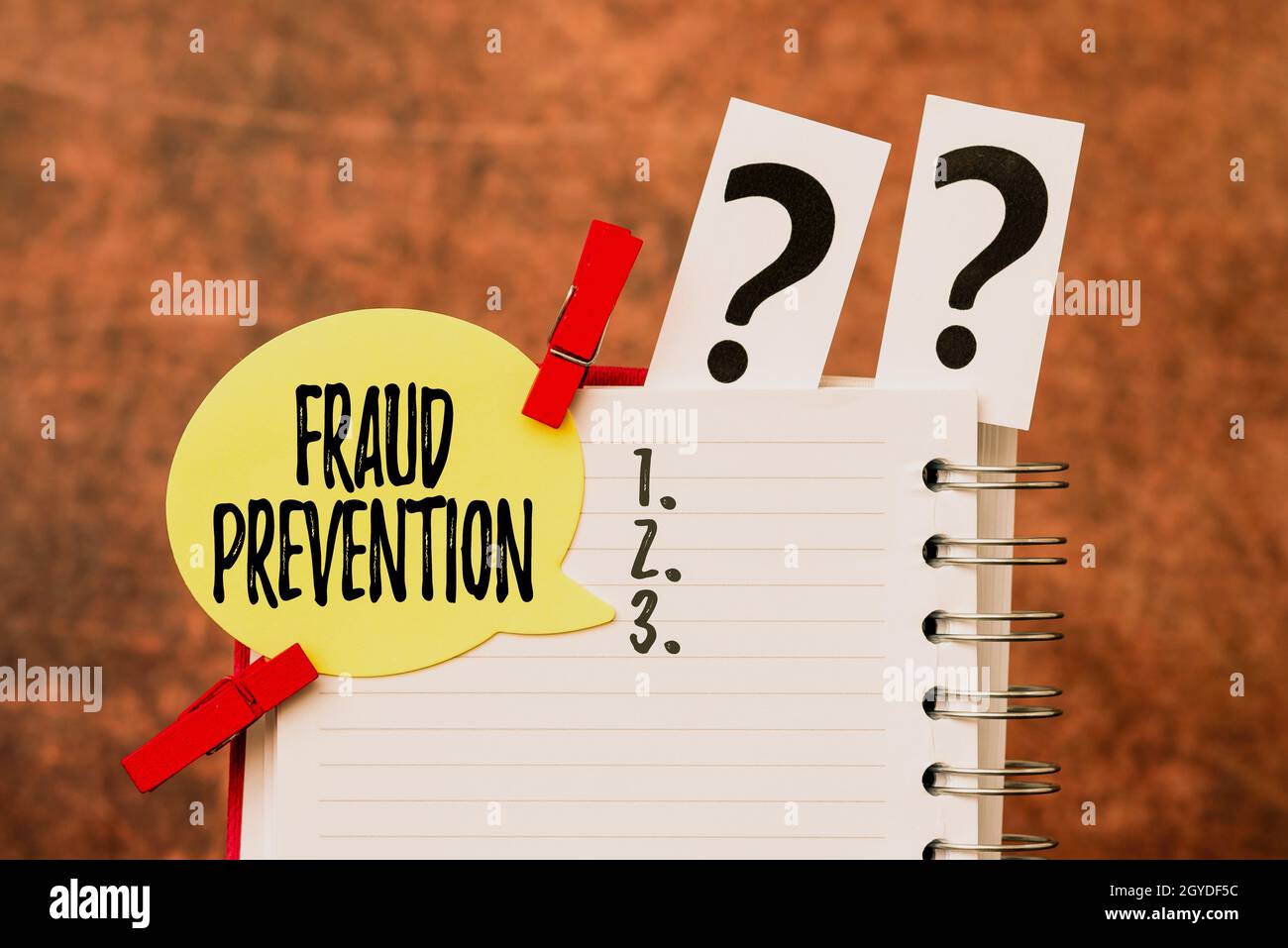 Text showing inspiration Fraud Prevention, Business approach the act of ...