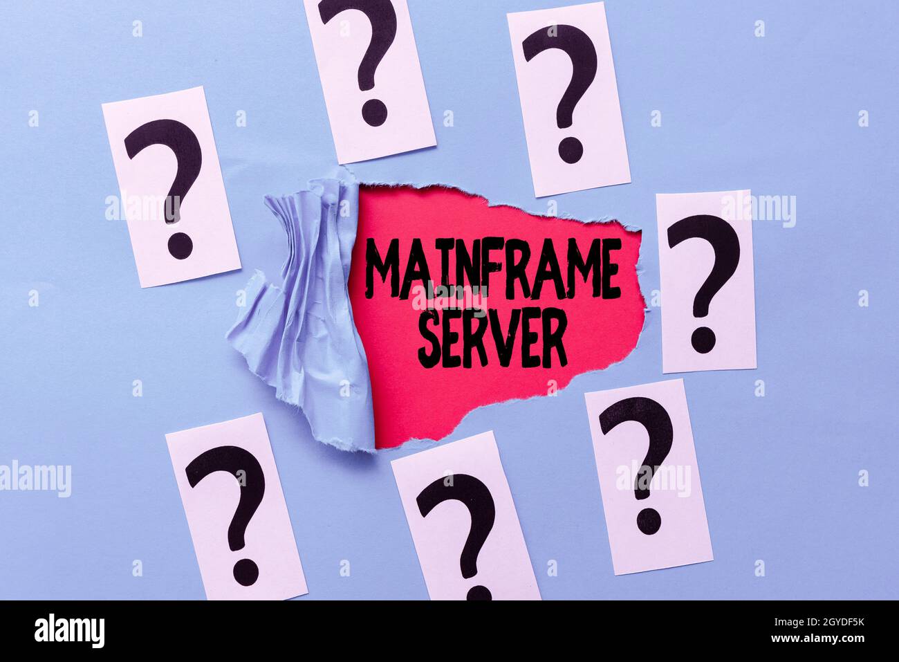 Text caption presenting Mainframe Server, Concept meaning designed for ... Text caption presenting Mainframe Server, Concept meaning designed for ...