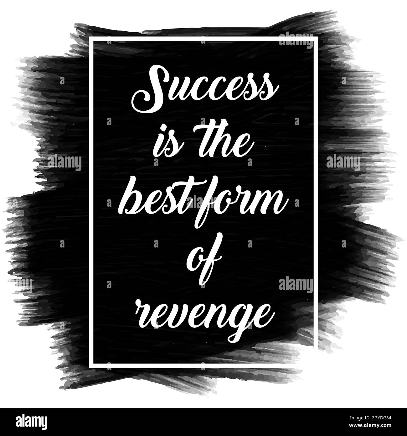 Watercolor quote Black and White Stock Photos & Images - Alamy