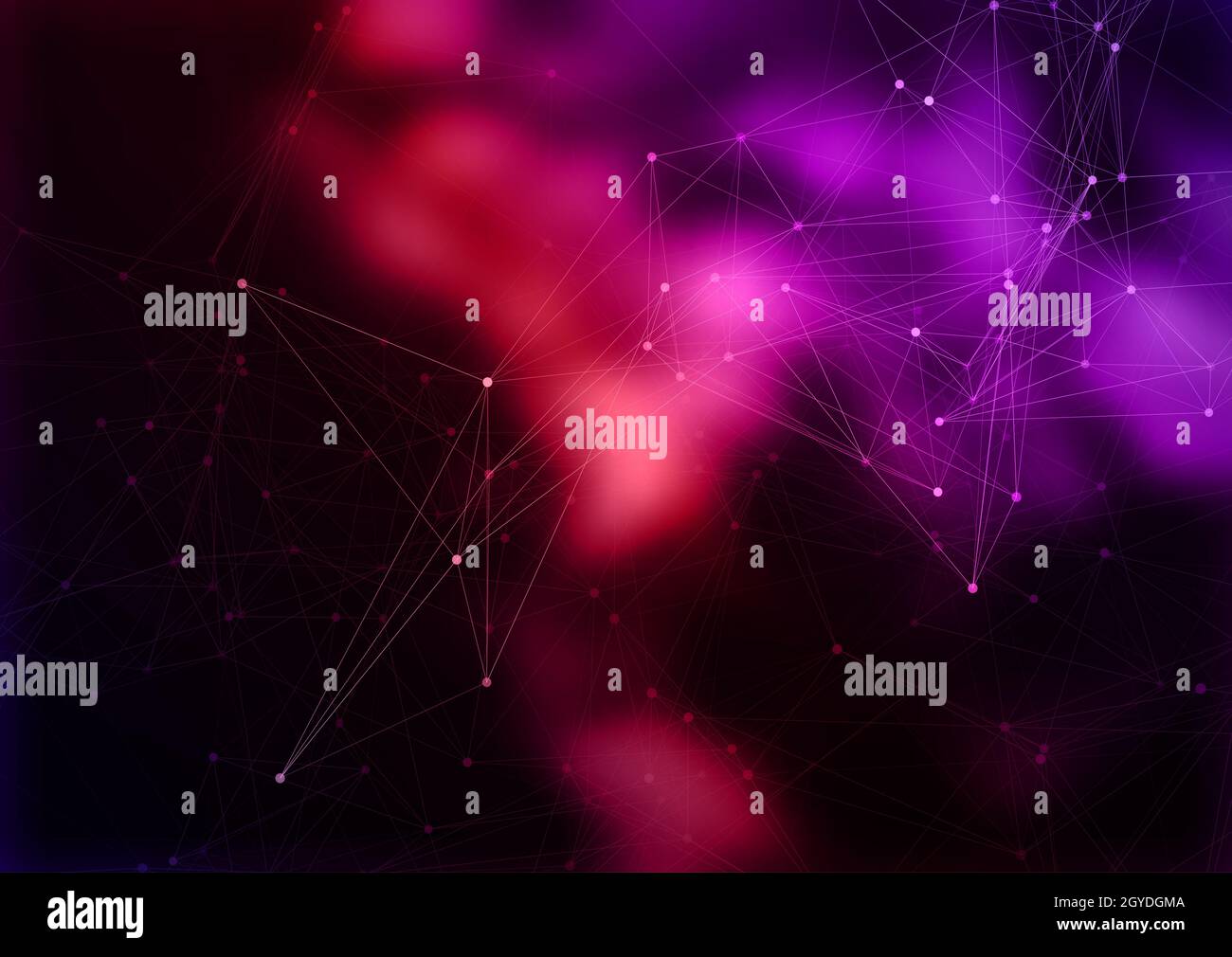 Abstract modern tech background with network connections Stock Photo ...