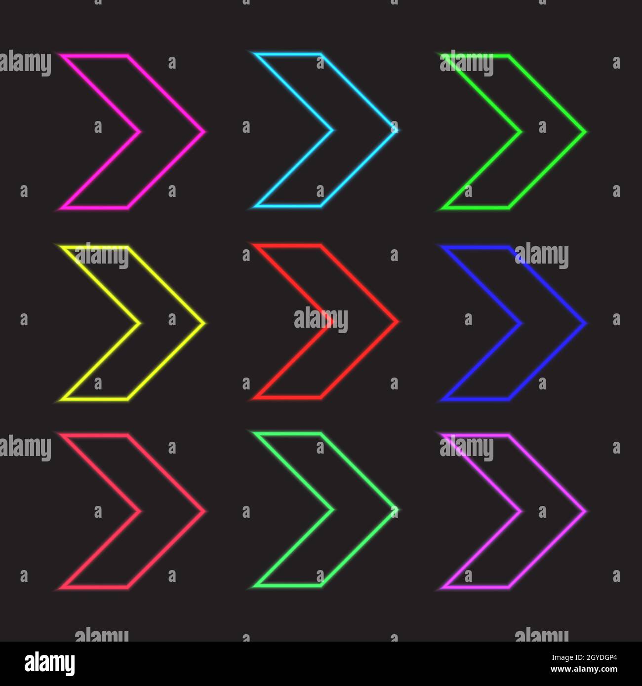 Neon styled hi-res stock photography and images - Alamy