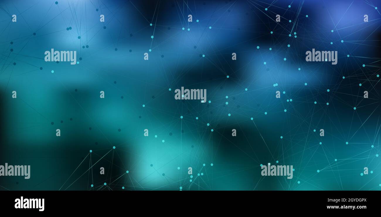 Network communications modern technology design banner Stock Photo - Alamy