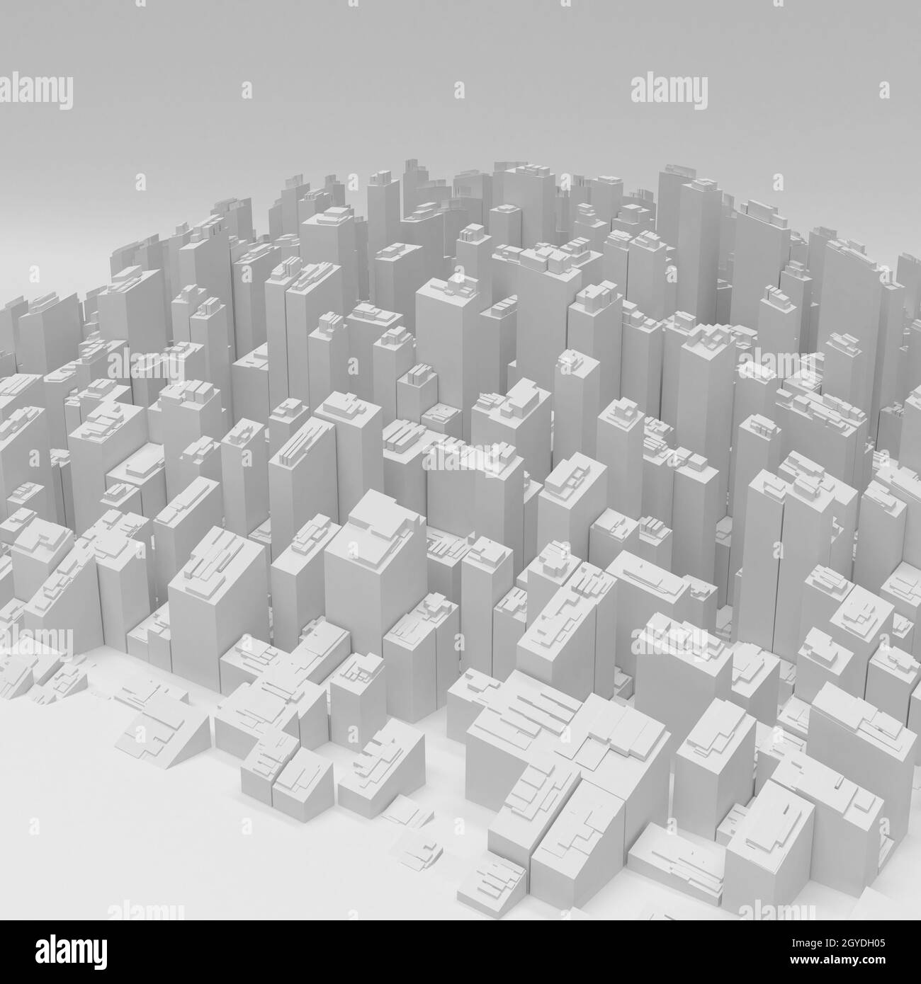 Render of 3D Geometric Abstract Background Stock Photo - Alamy