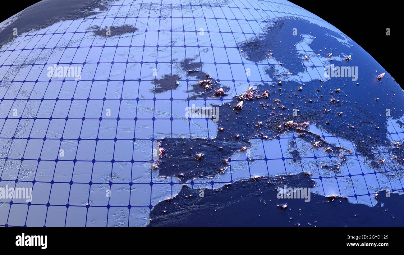 3d render of Covid19 pandemic map Stock Photo - Alamy