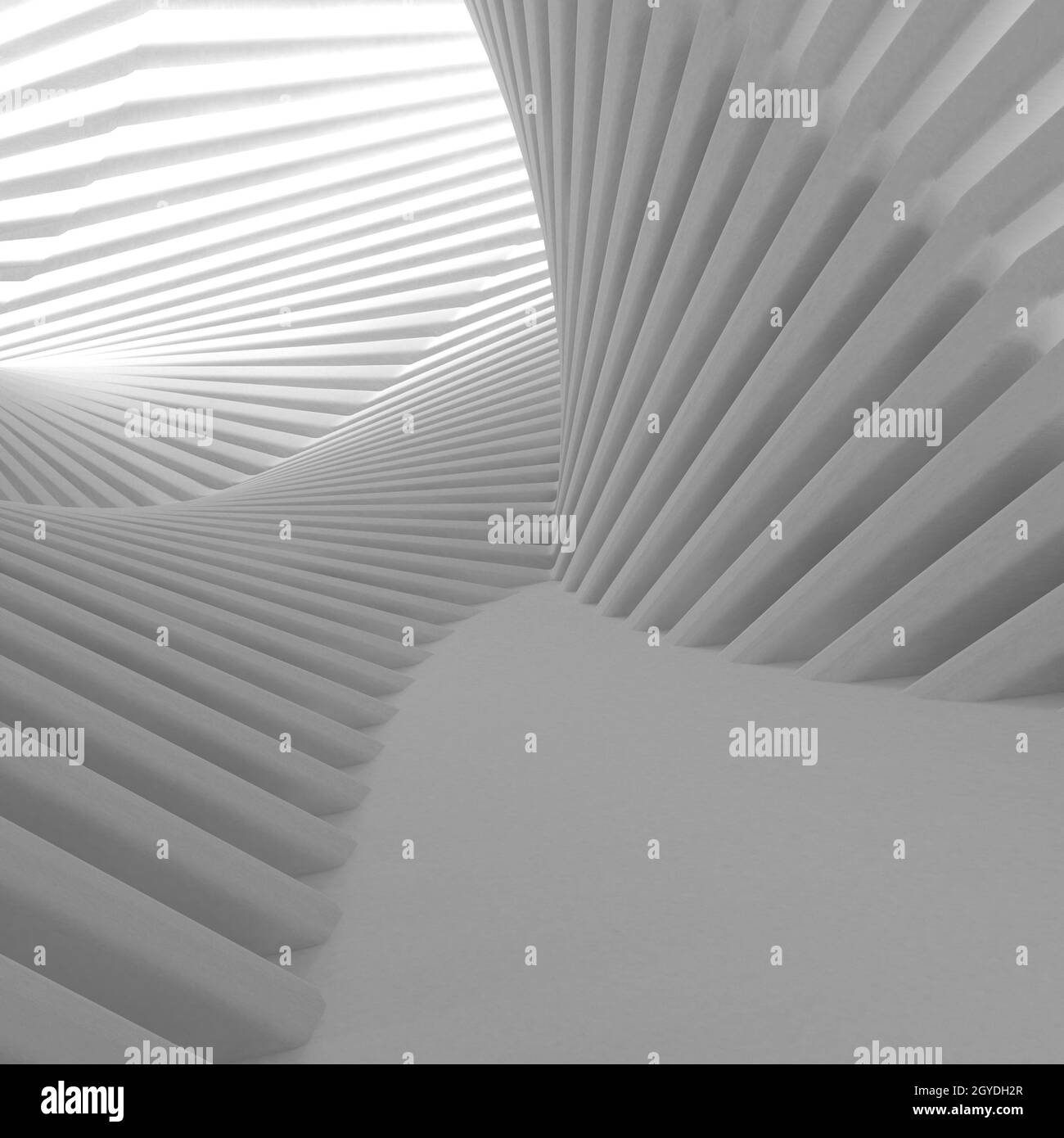 Render of 3D Geometric Abstract Background Stock Photo - Alamy
