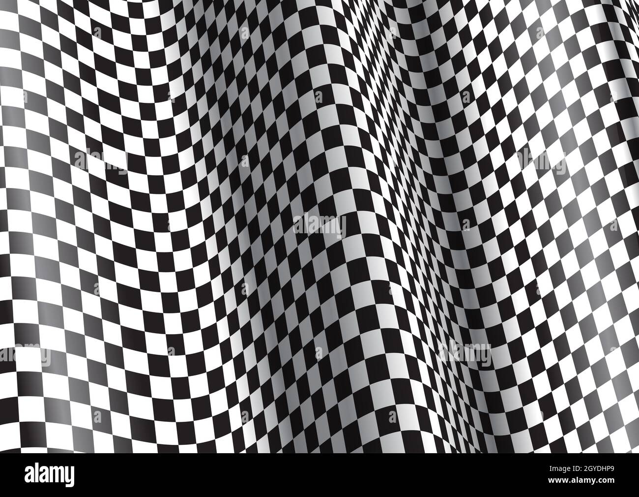 Abstract background with a distorted checkered pattern Stock Photo - Alamy