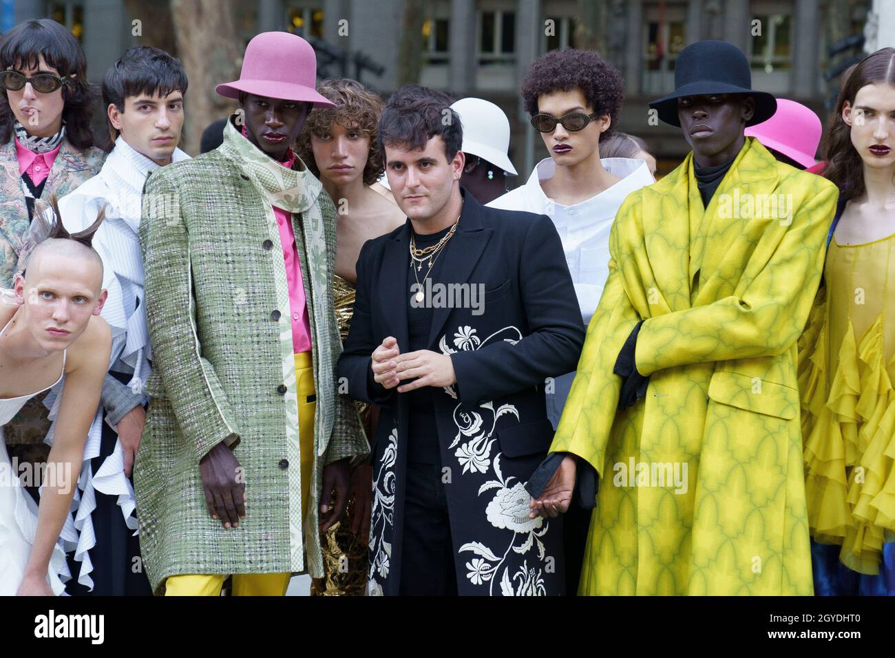 Madrid, Spain. 07th Oct, 2021. Alejandro Gómez Palomo walks the runway ...