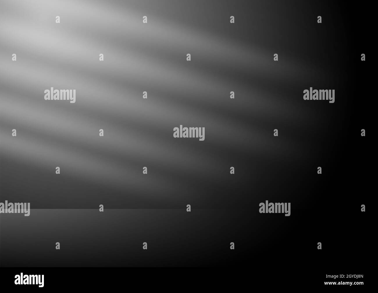 Room interior with light shining in from the right Stock Photo - Alamy