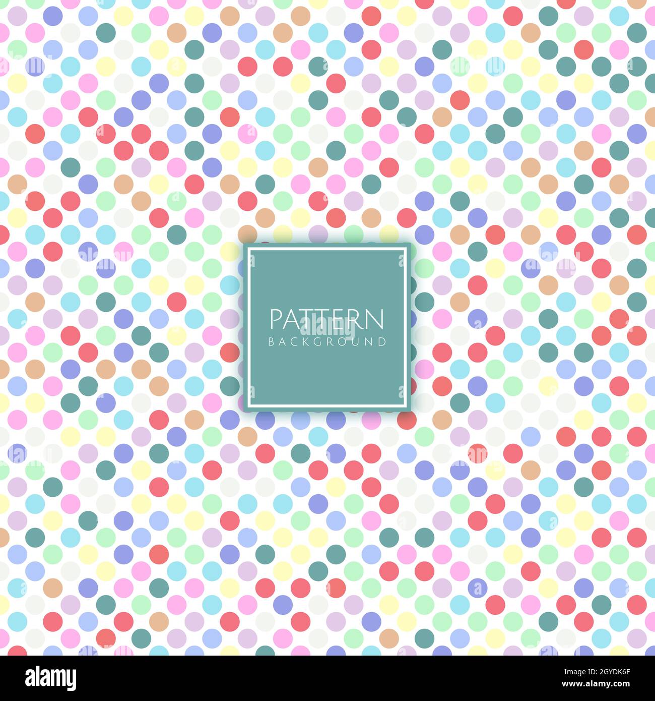 Cute background with a polka dots design Stock Photo - Alamy