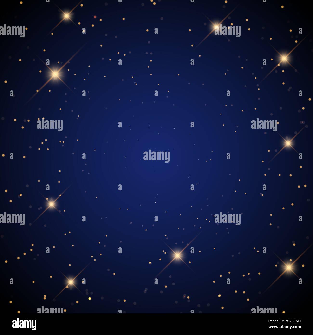 Night sky background with glowing stars Stock Photo - Alamy