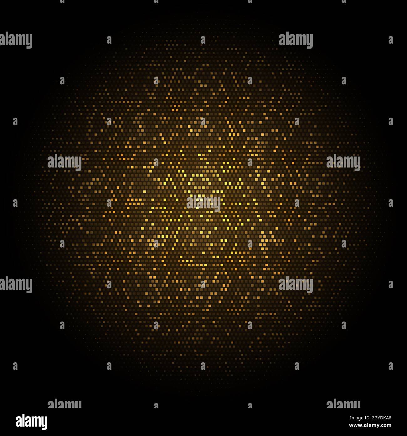 Abstract techno background with halftone square design Stock Photo - Alamy