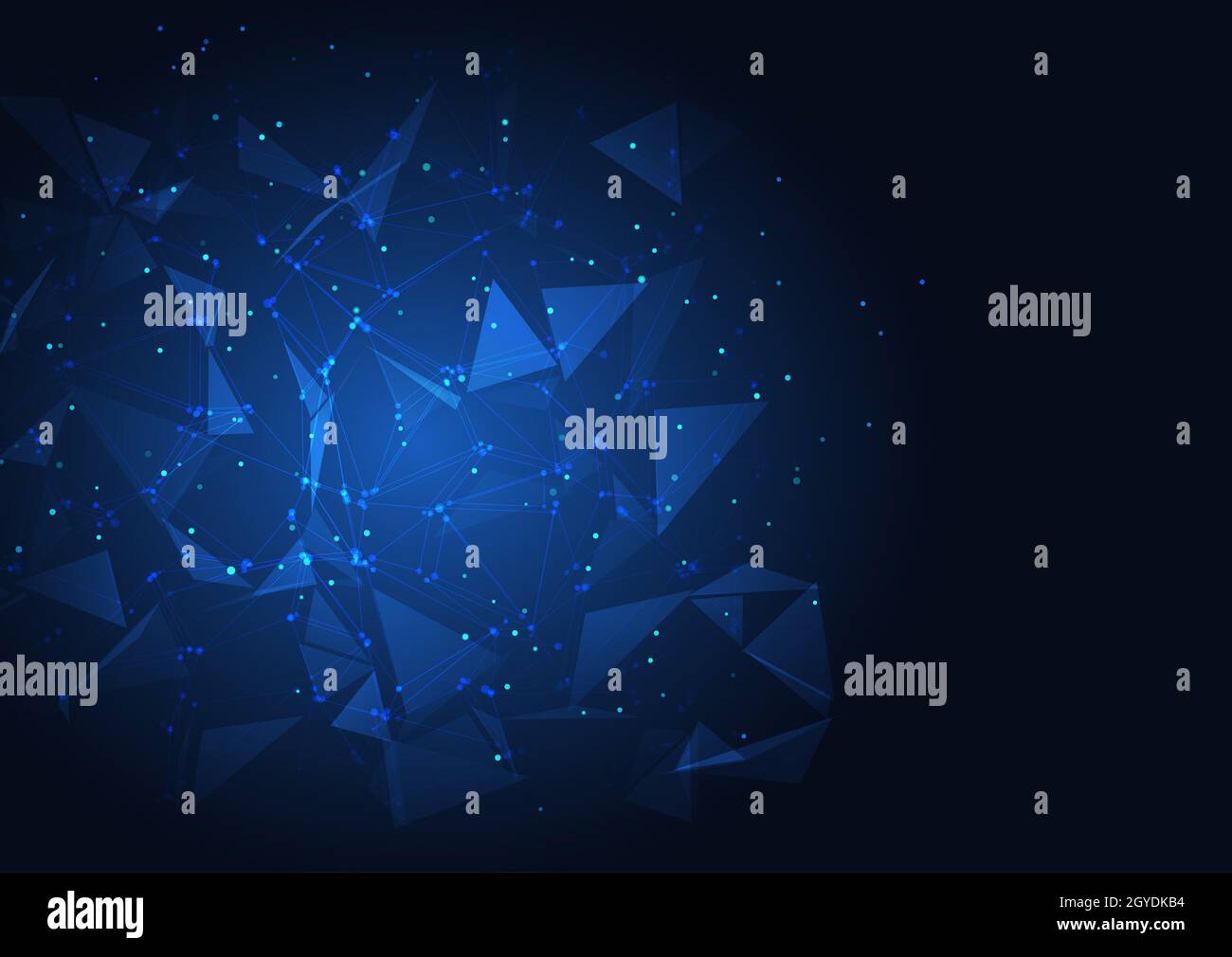 Abstract background with a techno modern low poly design Stock Photo ...