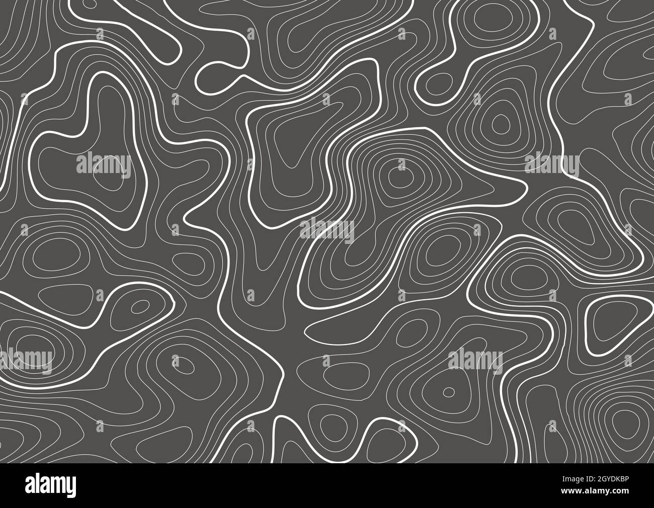 Abstract background with a topography contour map design Stock Photo ...