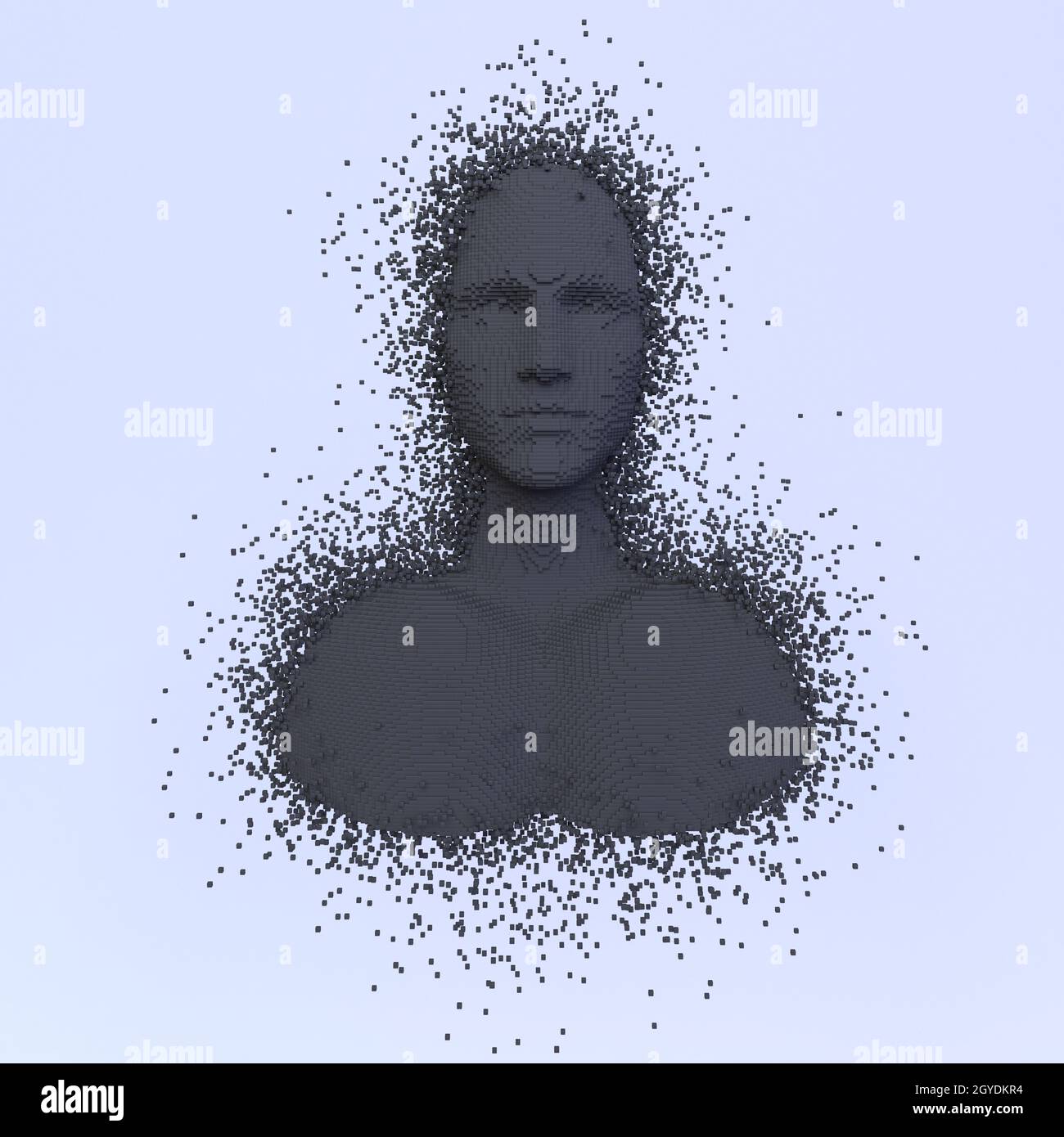 Voxel man hi-res stock photography and images - Alamy