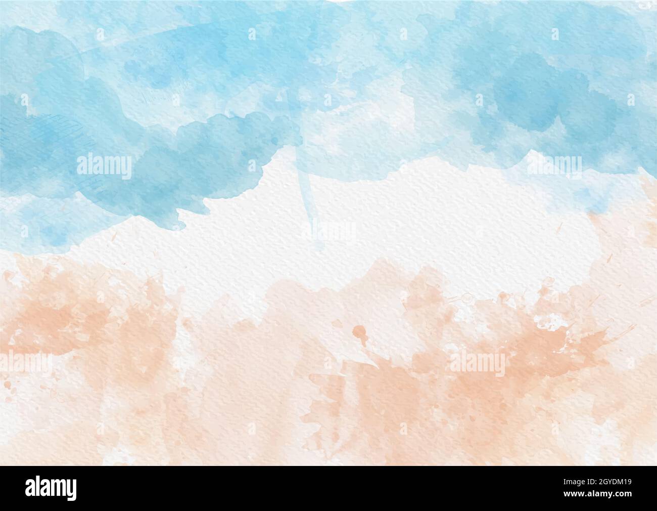 Hand painted watercolour beach themed background Stock Photo - Alamy Hand painted watercolour beach themed background Stock Photo - Alamy