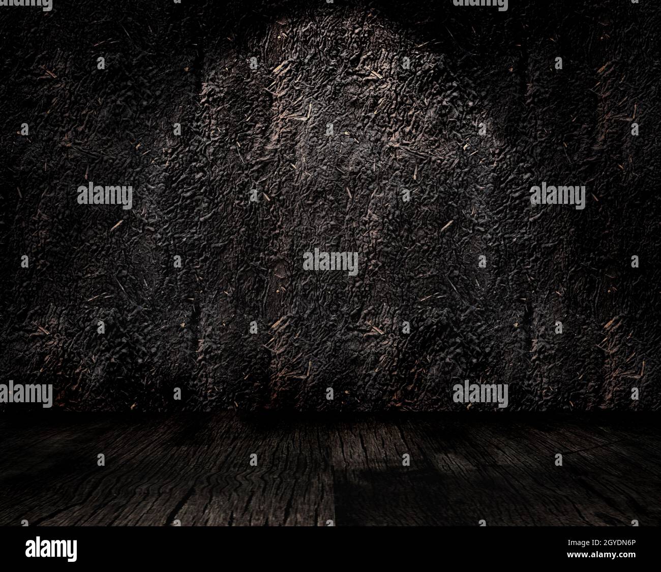 3D grunge style room interior Stock Photo - Alamy