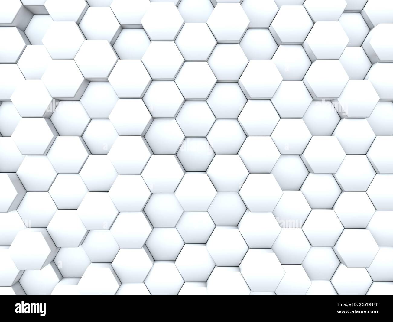 Hexagon columns Cut Out Stock Images & Pictures - Alamy