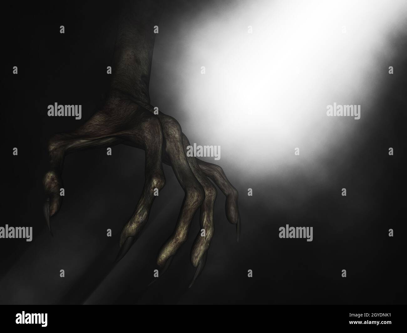 Demonic hand hi-res stock photography and images - Alamy