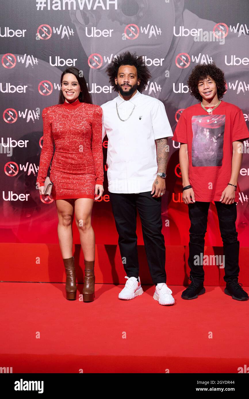 October 7, 2021, Madrid, Madrid, Spain: Marcelo Vieira, Enzo Alves ...