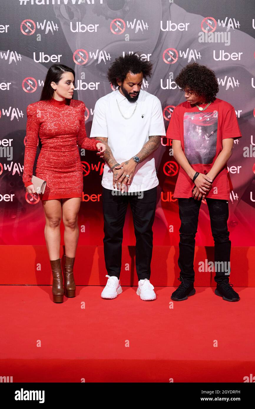 October 7, 2021, Madrid, Madrid, Spain: Marcelo Vieira, Enzo Alves ...