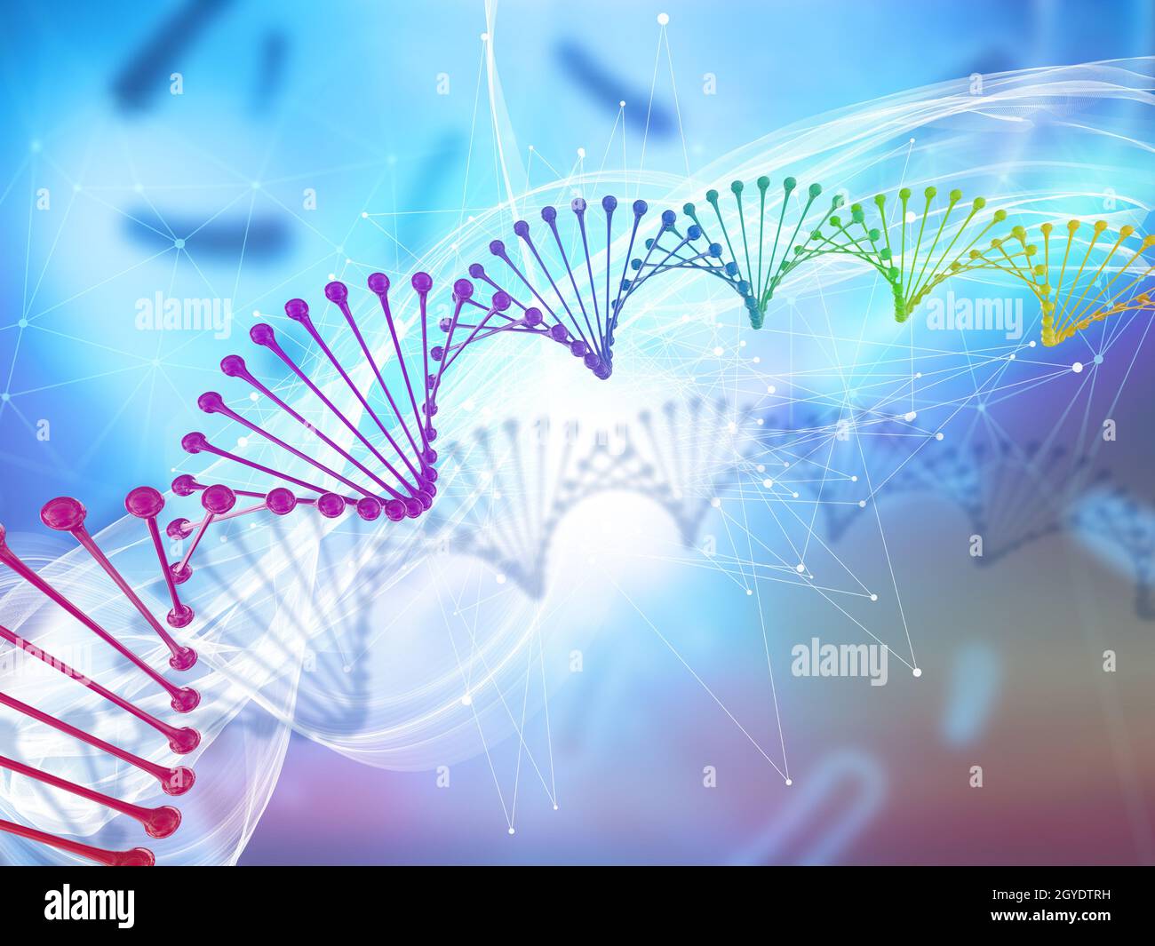 Biology 3d colourful hi-res stock photography and images - Alamy