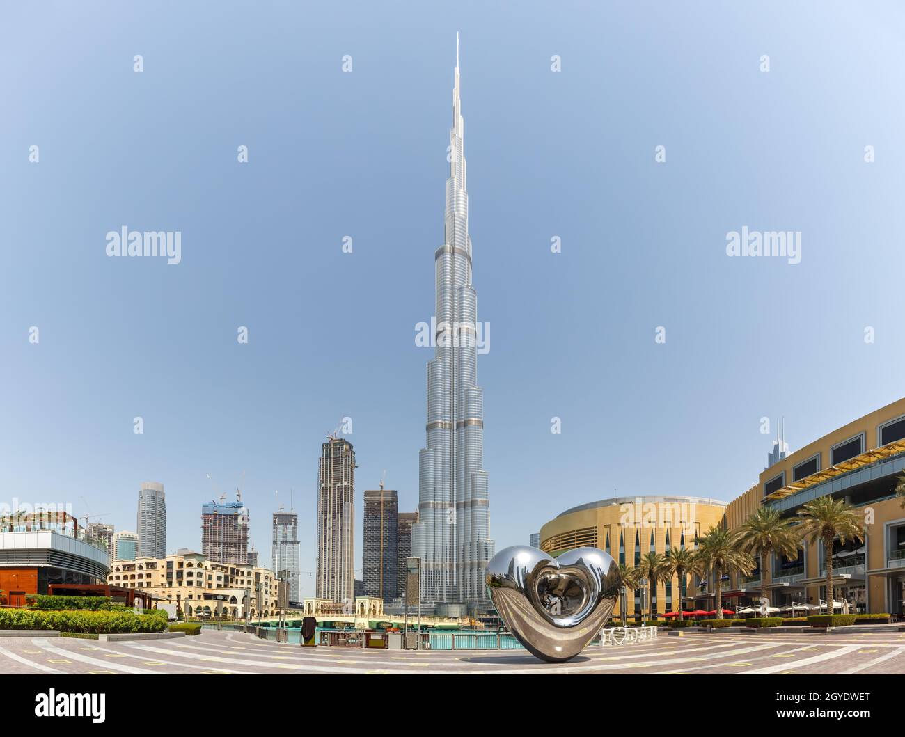 Dubai Burj Khalifa Kalifa skyscraper building skyline architecture mall ...