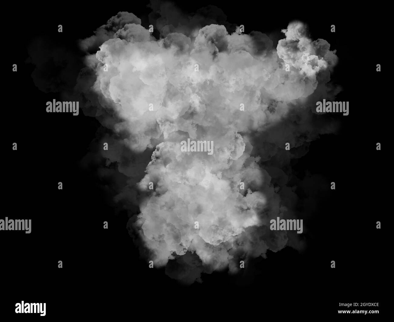 3D render of a smoky cloud effect background Stock Photo - Alamy
