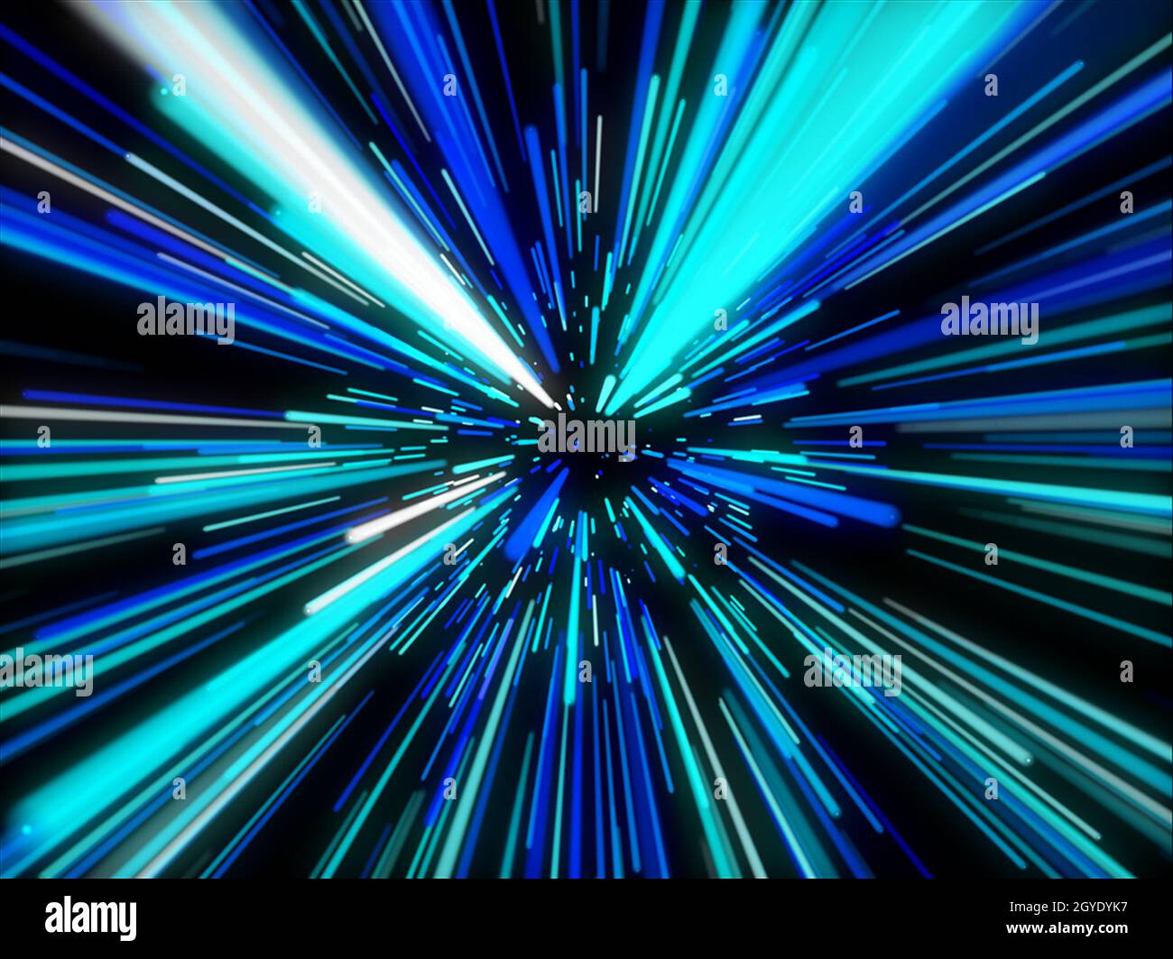 3D render of an abstract background with hyperspace design Stock Photo - Alamy