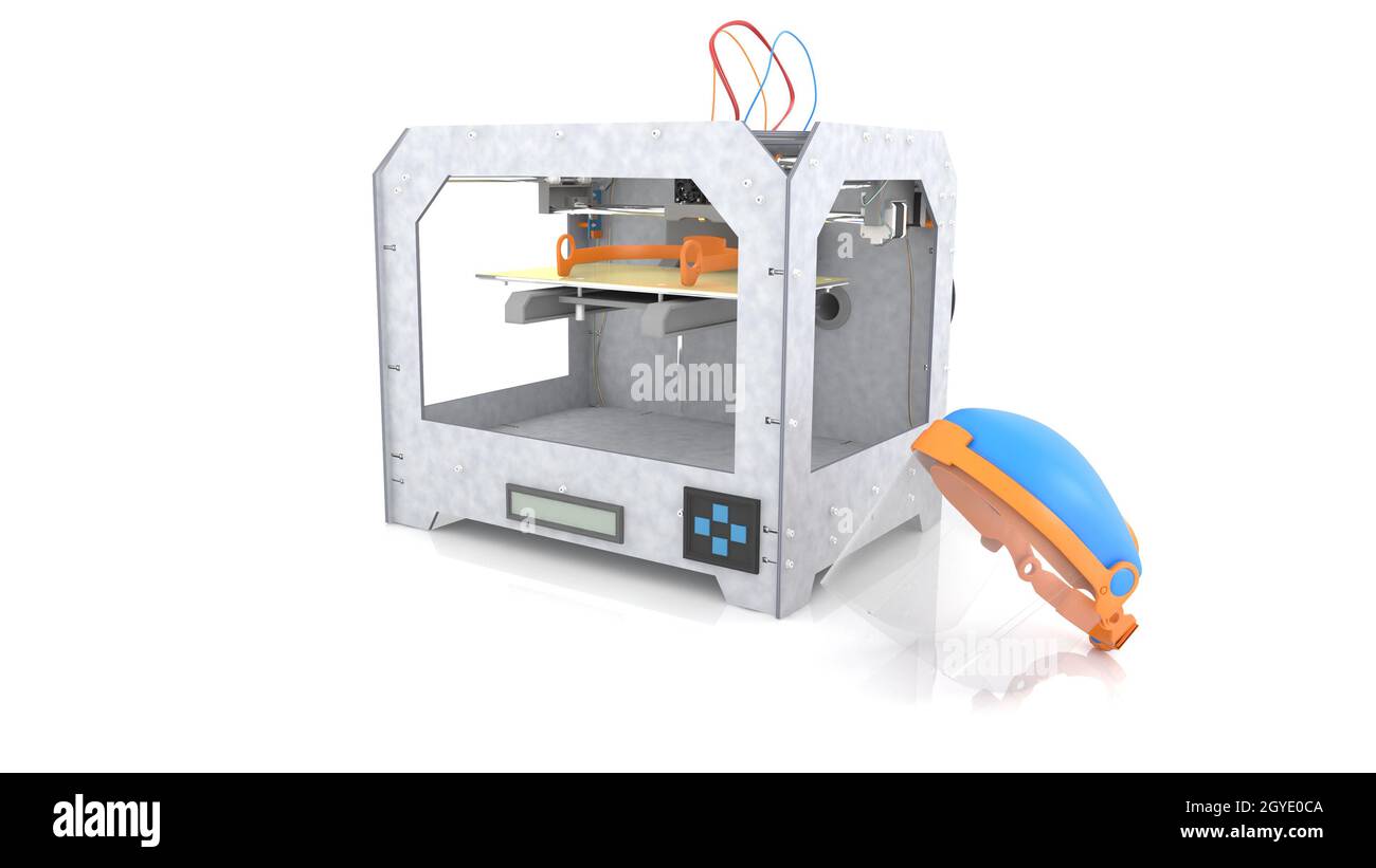 render of Home 3d printer Stock Photo - Alamy