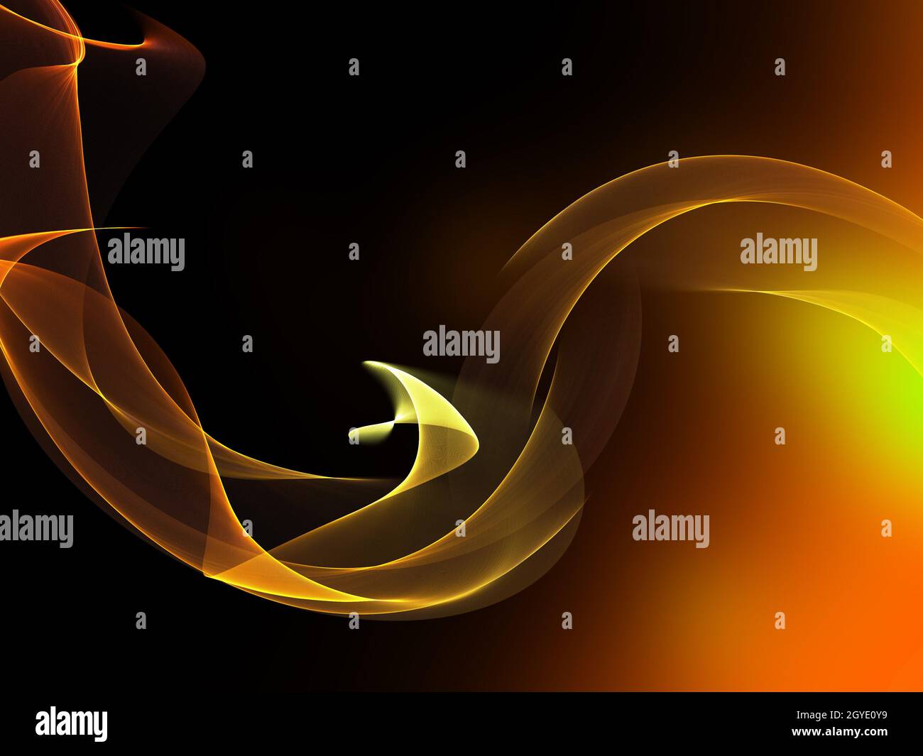 Abstract fire themed background with flowing lines Stock Photo - Alamy