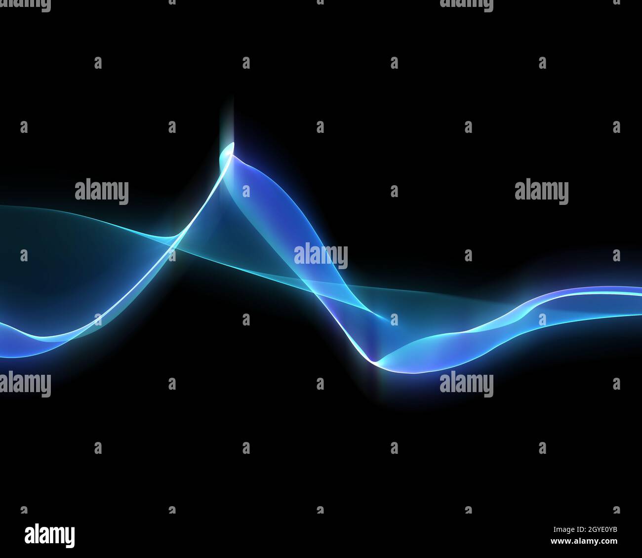 Abstract flowing lines with blur effect Stock Photo - Alamy