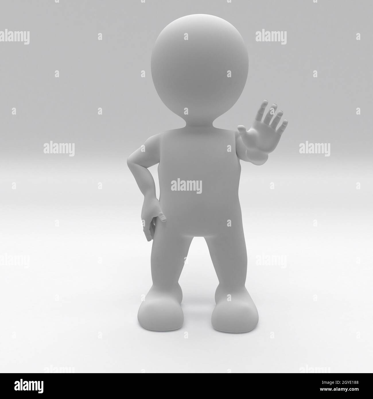 Man holding out hand stop hi-res stock photography and images - Alamy