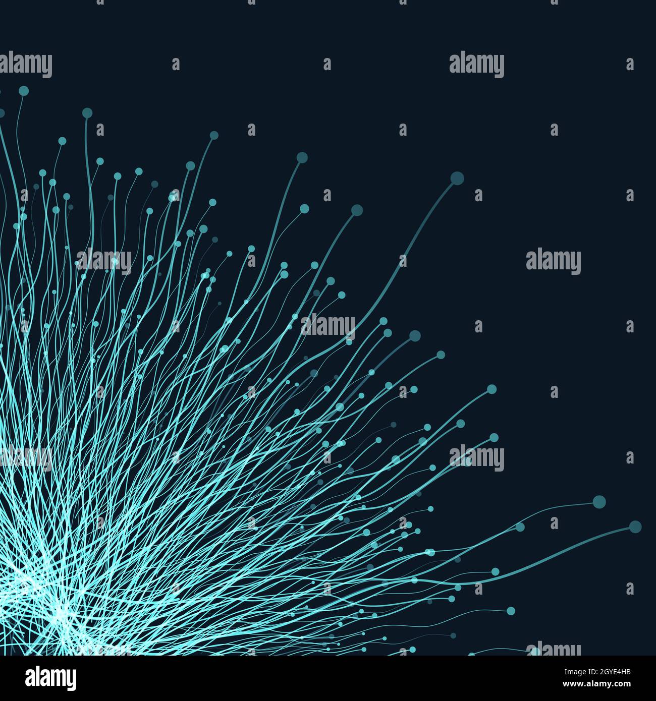 Abstract techno background with connections design Stock Photo - Alamy