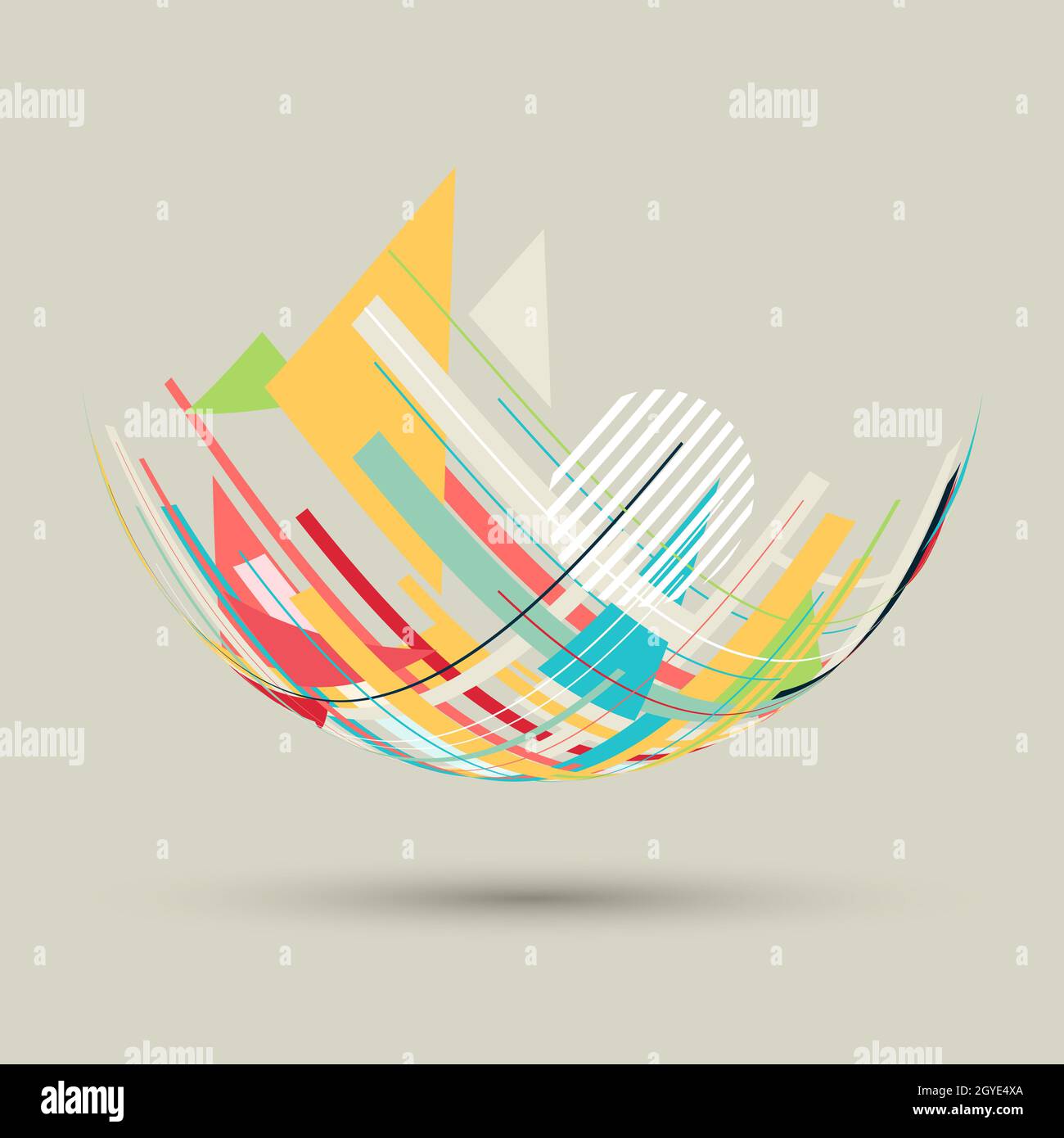 Design background with abstract shapes Stock Photo - Alamy