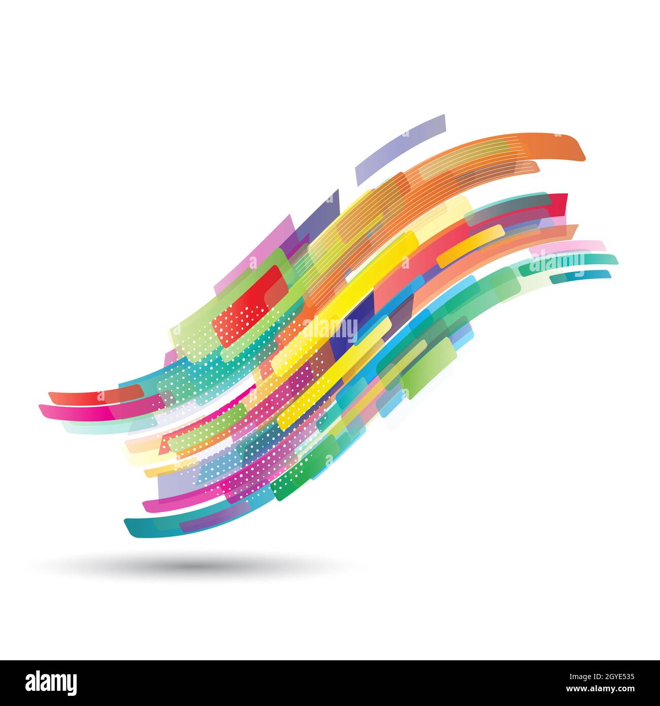 Abstract design background with flowing shapes Stock Photo - Alamy
