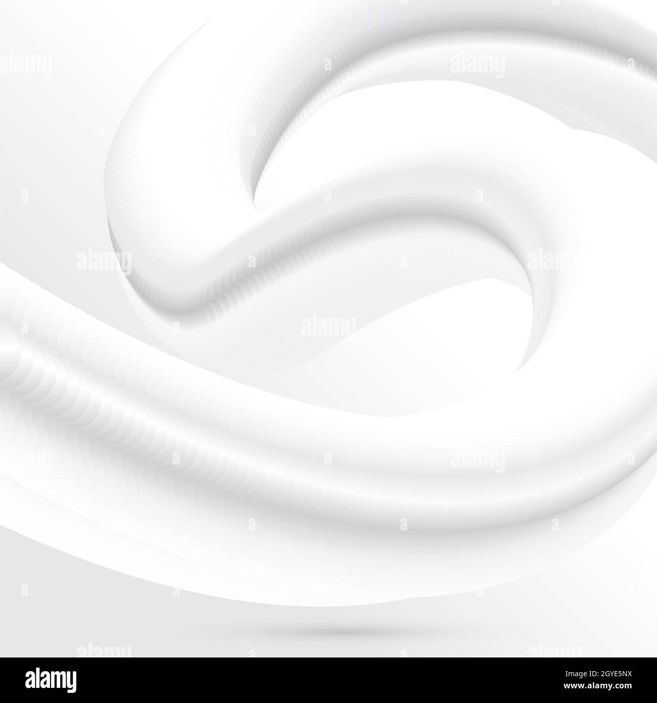 Abstract minimal background with white fluid blend design Stock Photo ...