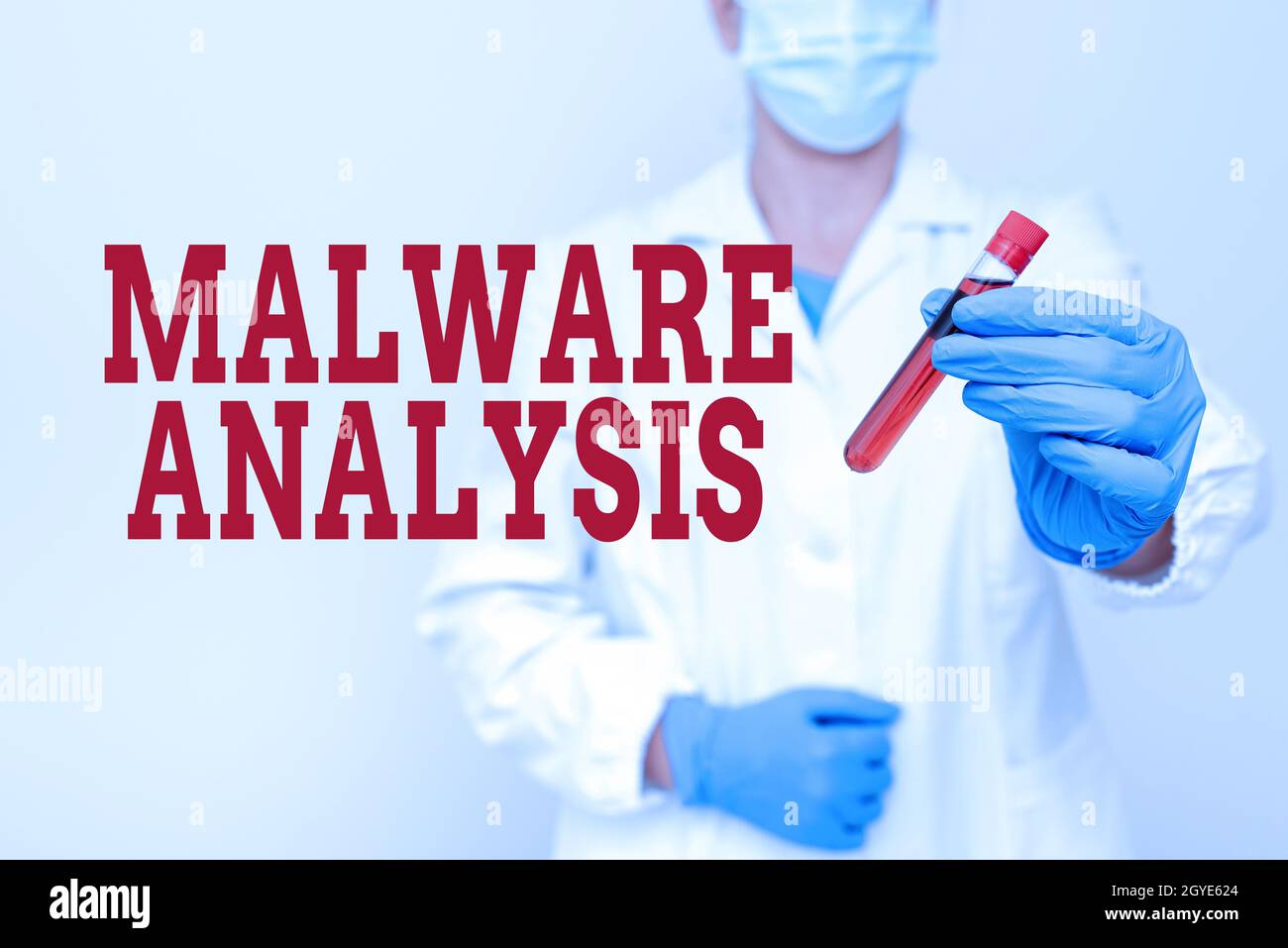 Text showing inspiration Malware Analysis, Internet Concept performs ...