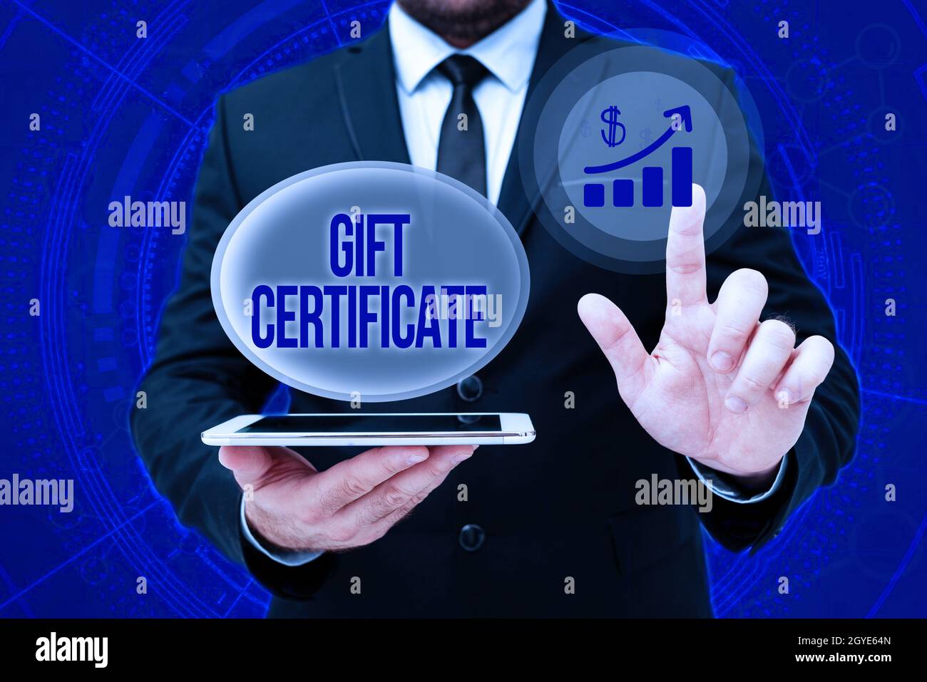 Inspiration showing sign Gift Certificate, Business showcase ...