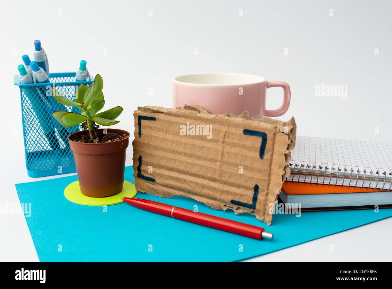 Tidy Workspace Setup, Writing Desk Tools And Equipment, Time Management ...