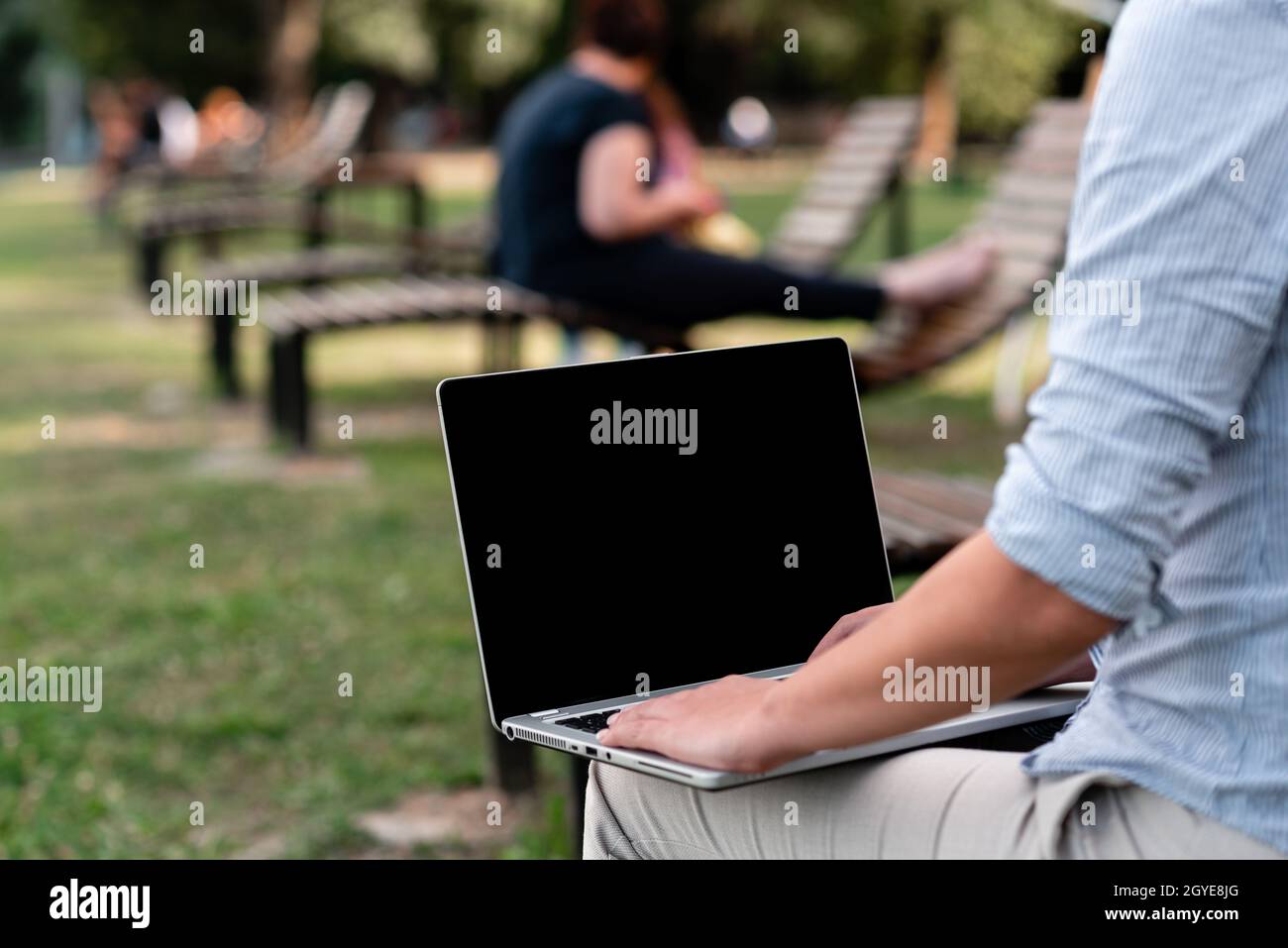 Online Jobs And Working Remotely, Connecting People Together Stock ...