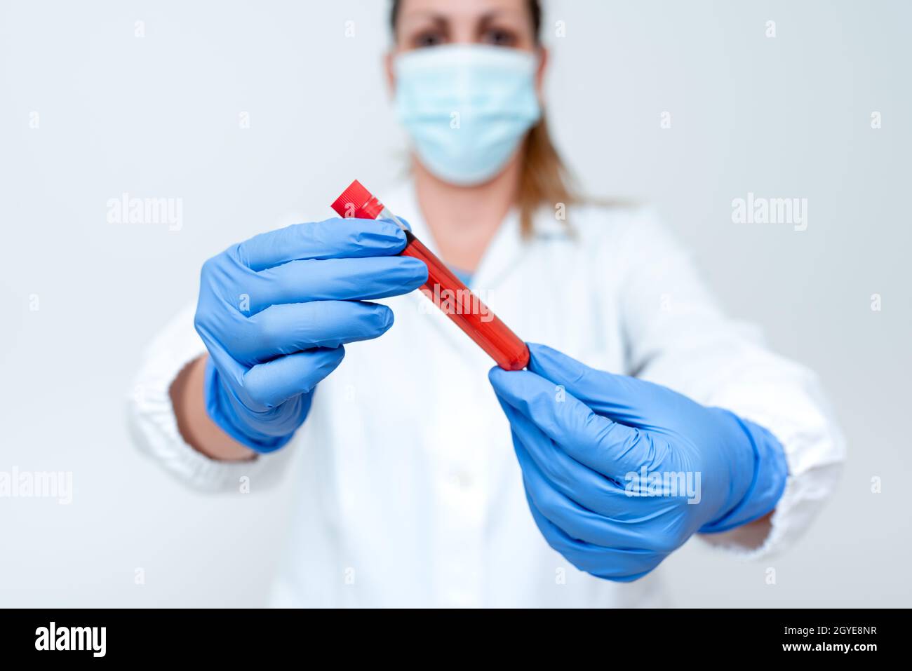 Studying Toxic Virus Analyzing Viral Discovery New Laboratory ...