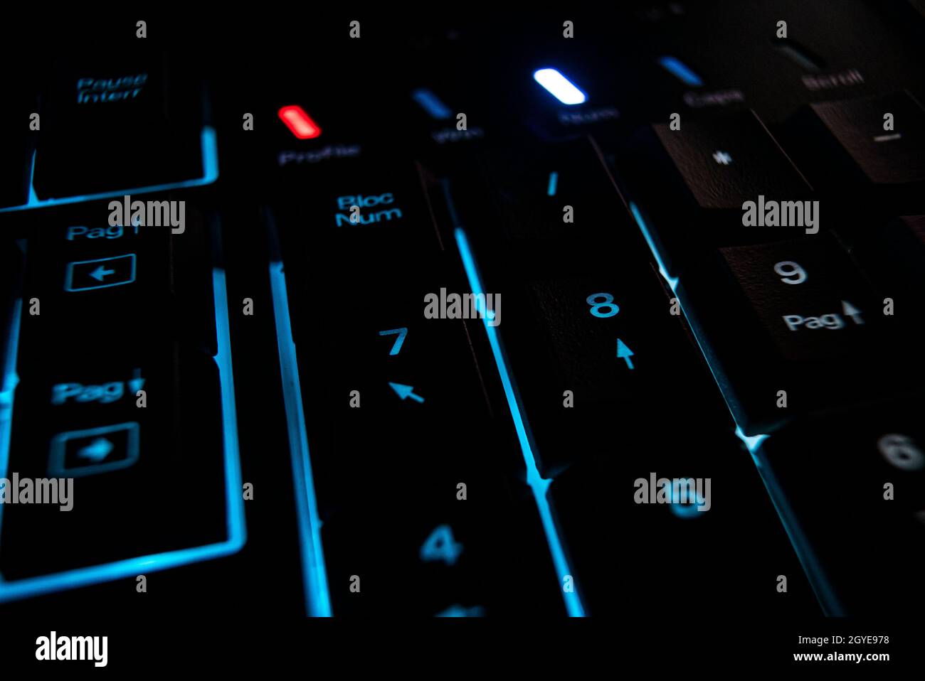 Backlit typing hi-res stock photography and images - Alamy