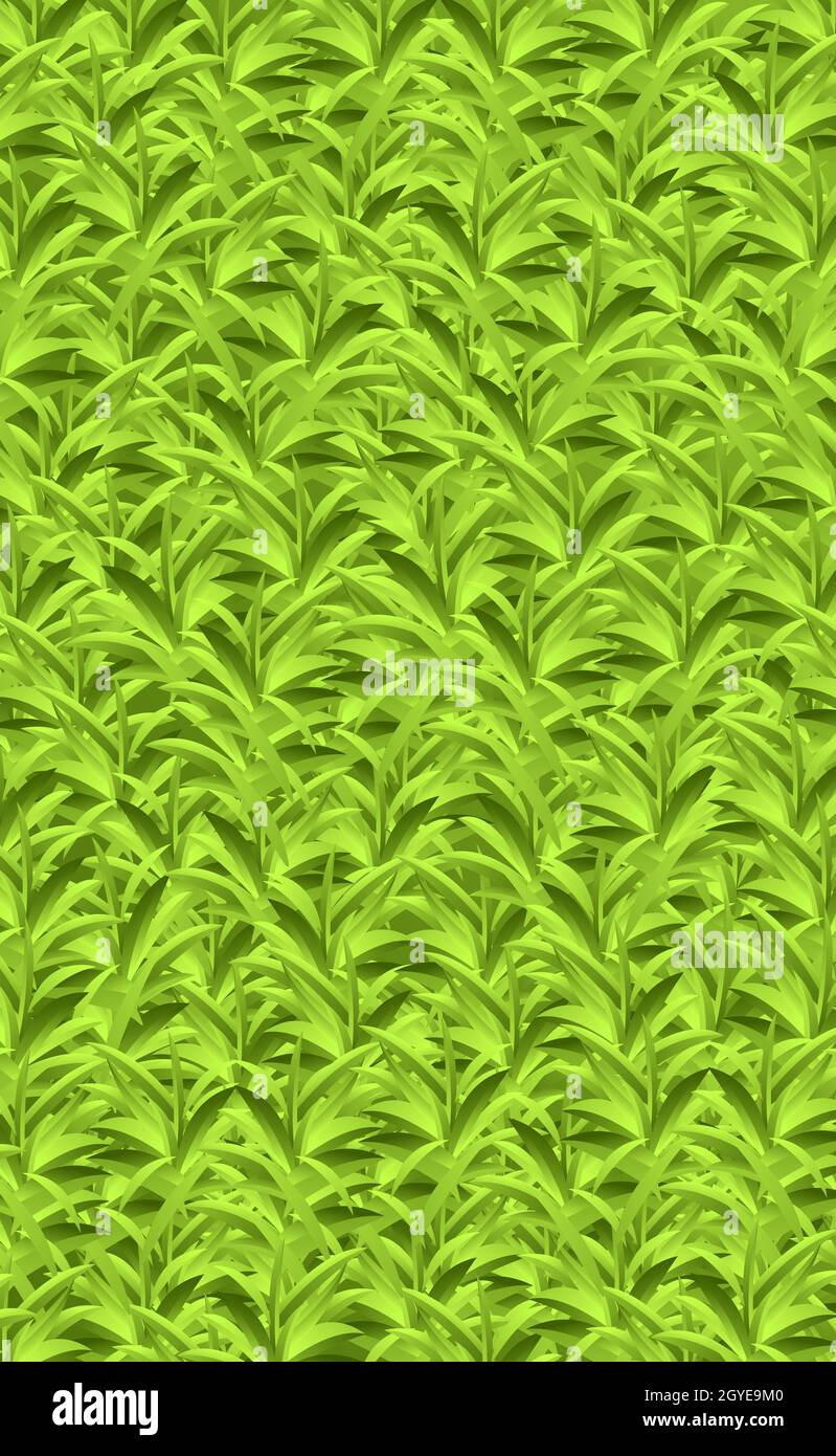 Realistic yellow-green grass, lawn background - Vector illustration ...