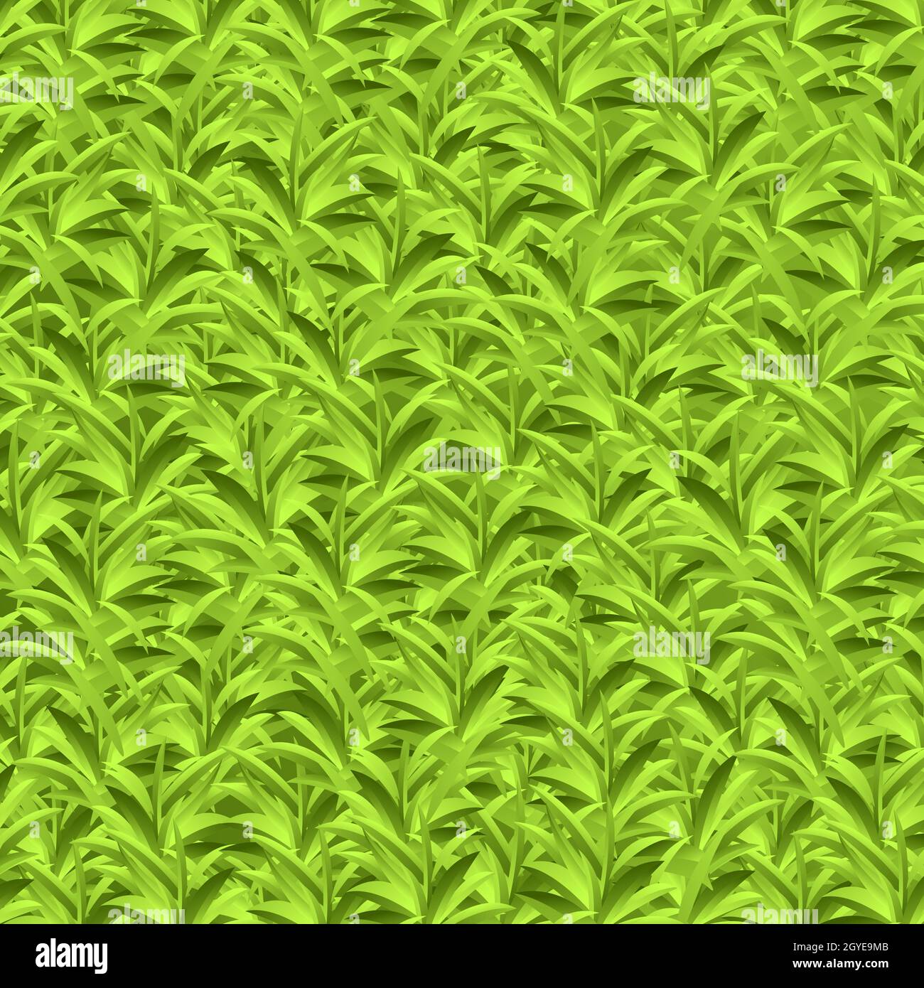 Realistic yellow-green grass, lawn background - Vector illustration ...