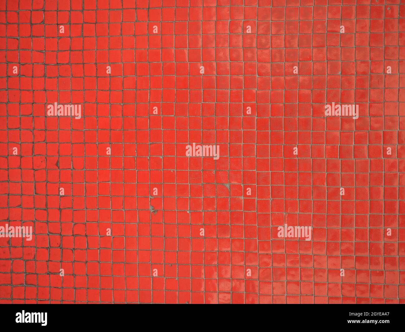 red mosaic wall texture useful as a background Stock Photo - Alamy