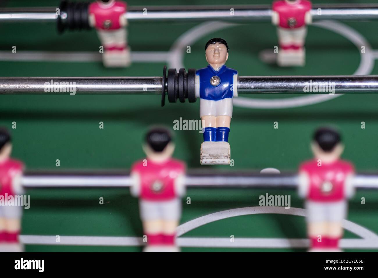 Table Football players Stock Photo - Alamy