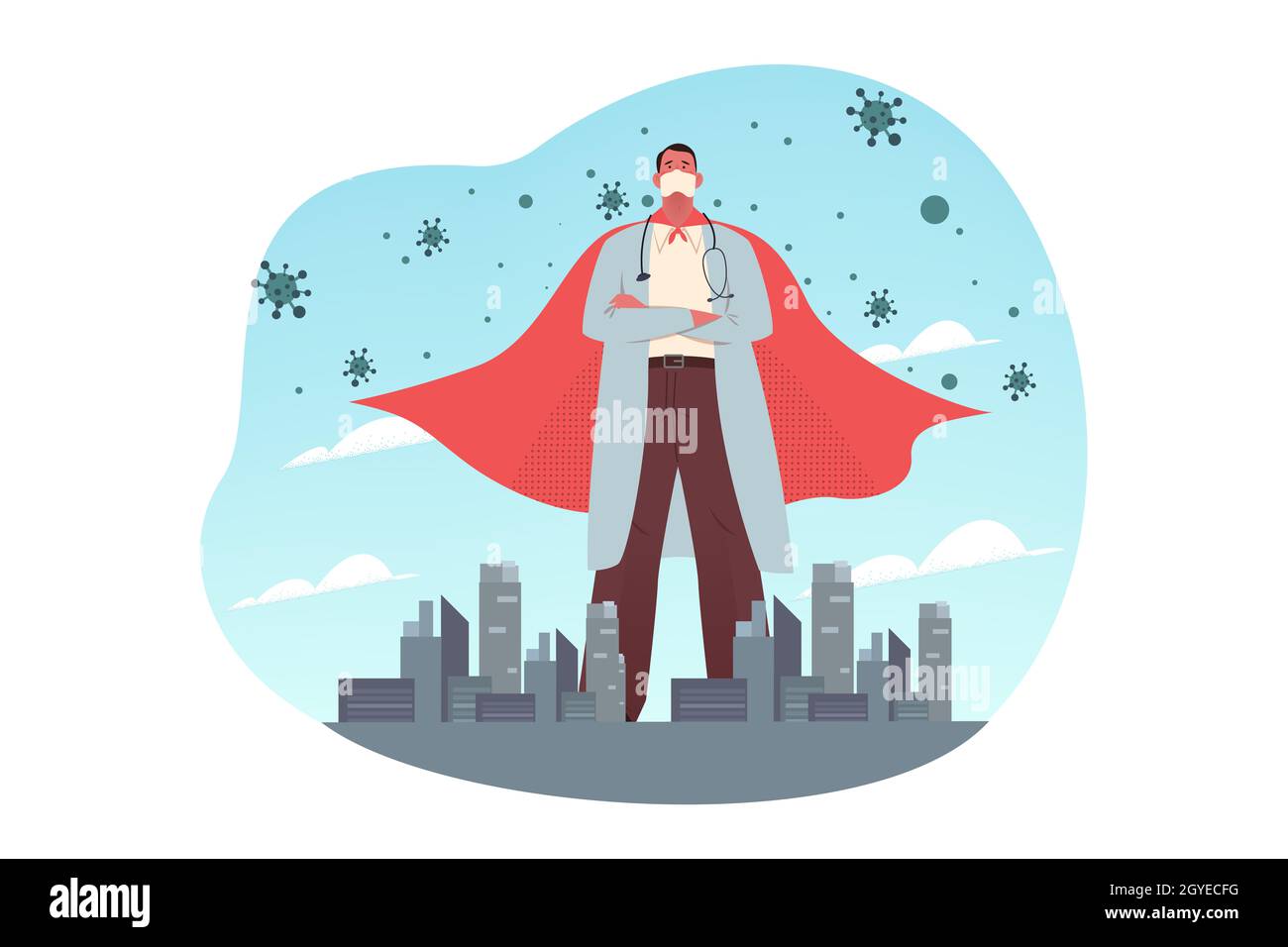 Healthcare, superhero, covid19, infection, 2019ncov, coronavirus ...