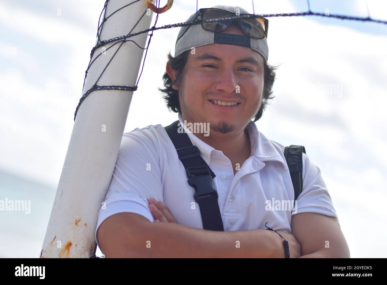 Smiling young maya woman hi-res stock photography and images - Alamy