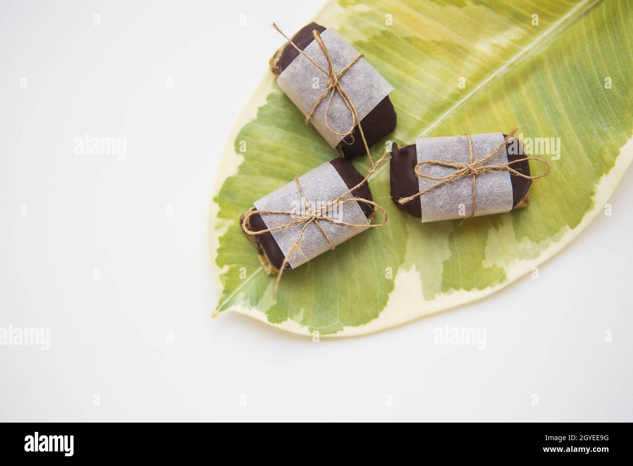 useful homemade sweets from different types of nuts decorated with ...